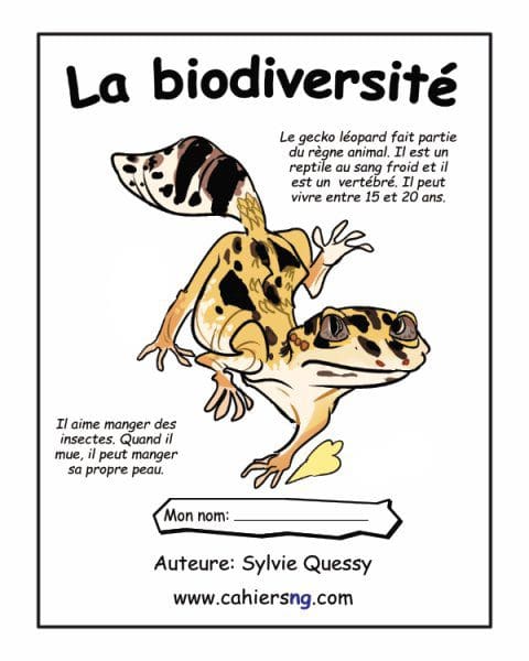 6e année - La biodiversité - "HYBRIDE" — Fiches reproductibles pour ...