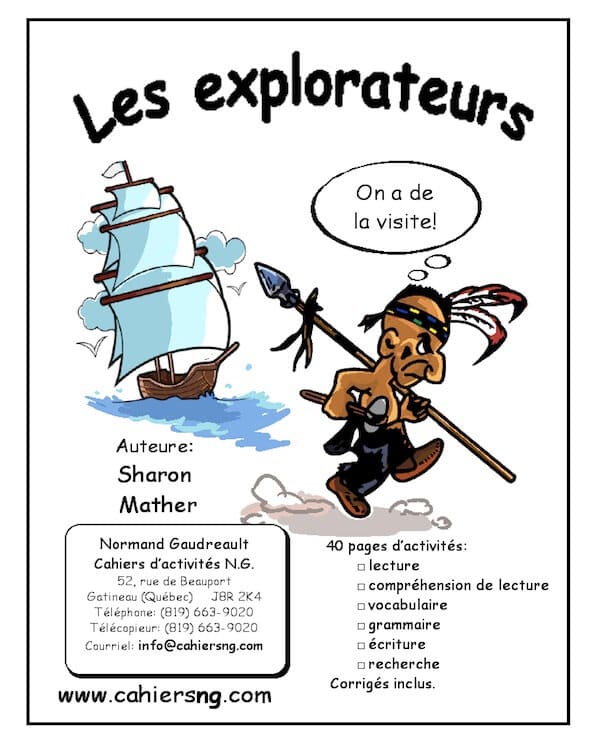 Les explorateurs - PDF — Fiches reproductibles pour enseignant(e)s ...