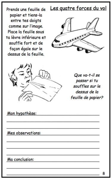 Carnets de sciences (6e année) - PDF — Fiches reproductibles pour ...