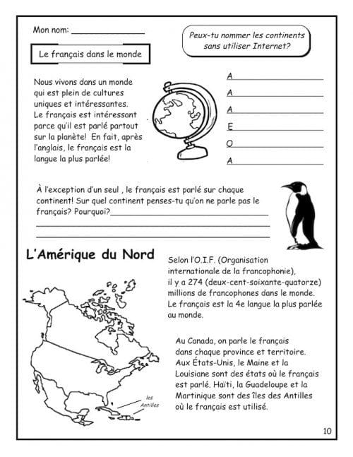 Core French (7e) - PDF — Fiches reproductibles pour enseignant(e)s ...