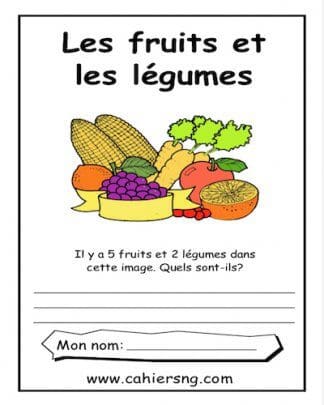 PDF - Les fruits et les légumes – Fiches reproductibles pour enseignant ...