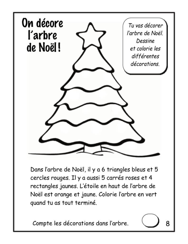 Bientôt Noël! (1re/2e) - PDF - "HYBRIDE" — Fiches reproductibles pour ...