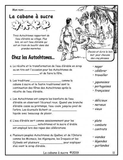 Fiches reproductibles pour enseignant(e)s — Cahiers d'activités N.G.