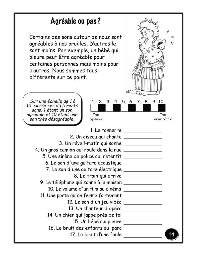 La lumière et le son - (4e/5e) - Agréable ou non ? — Fiches ...