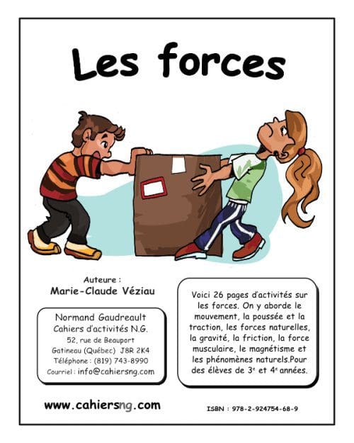 Carnets de sciences (5e année) - PDF — Fiches reproductibles pour ...