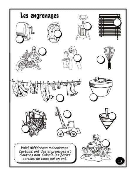 4e année - Les poulies et les engrenages - "HYBRIDE" — Fiches ...