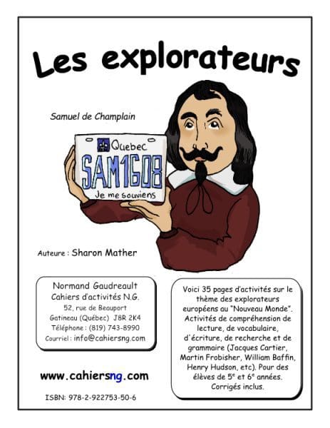 Les explorateurs - PDF - (5e/6e) — Fiches reproductibles pour ...