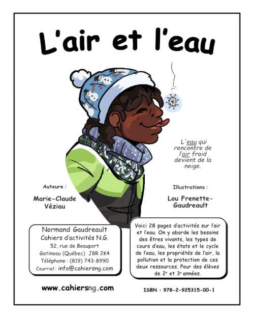 L'air et l'eau (2e année) - Nouvelle série ! — Fiches reproductibles ...