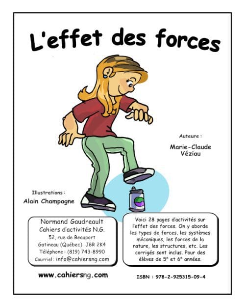 L'effet des forces (5e) - Nouvelle série ! NOUVEAUTÉ ! — Fiches ...