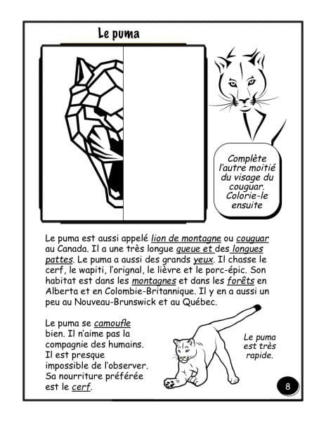 PDF - Les animaux du Canada (4e/5e) - HYBRIDE — Fiches reproductibles ...