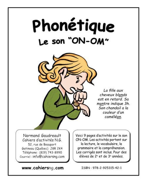 Phonétique - Le son AN-EN (2e/3e années) - NOUVEAUTÉ ! — Fiches ...